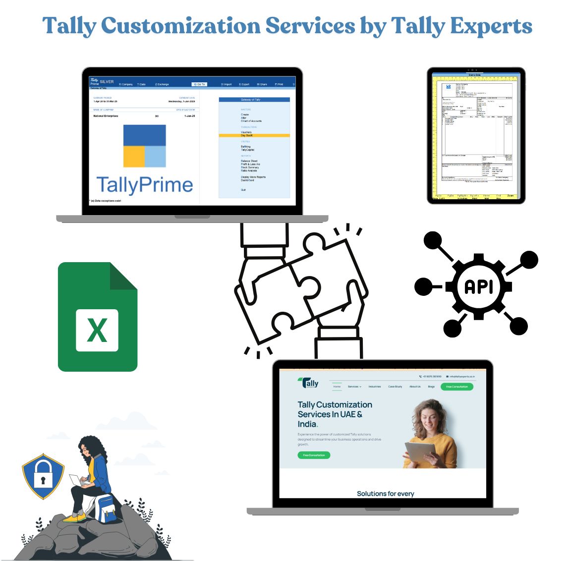 TallyPrime Customization Services | TDL, Integration & Automation Experts